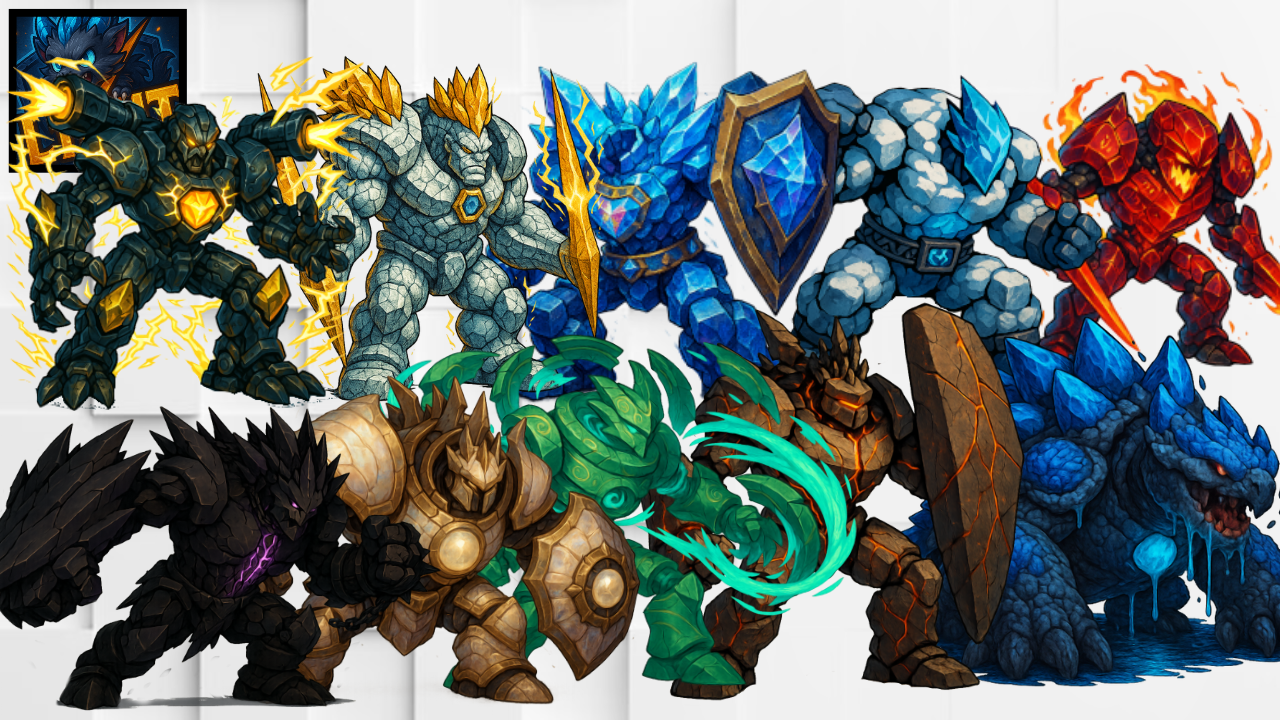 Sideview Elemental Monster MegaPack! by L1ght