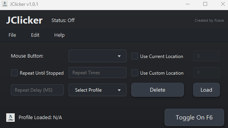 JClicker – Lightweight Autoclicker for Windows by ftJace