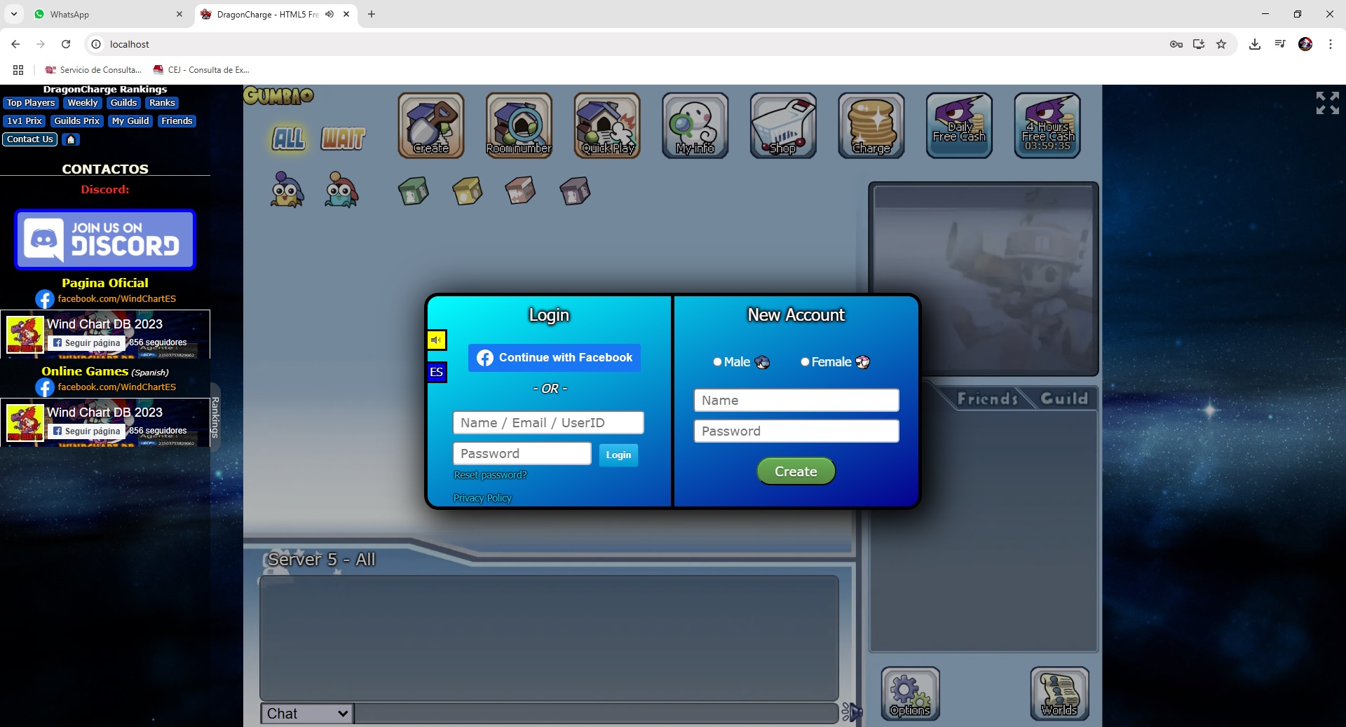 GunBound/Dragonbound Complete Game Server Source Code (Node.js) HTML5 ...