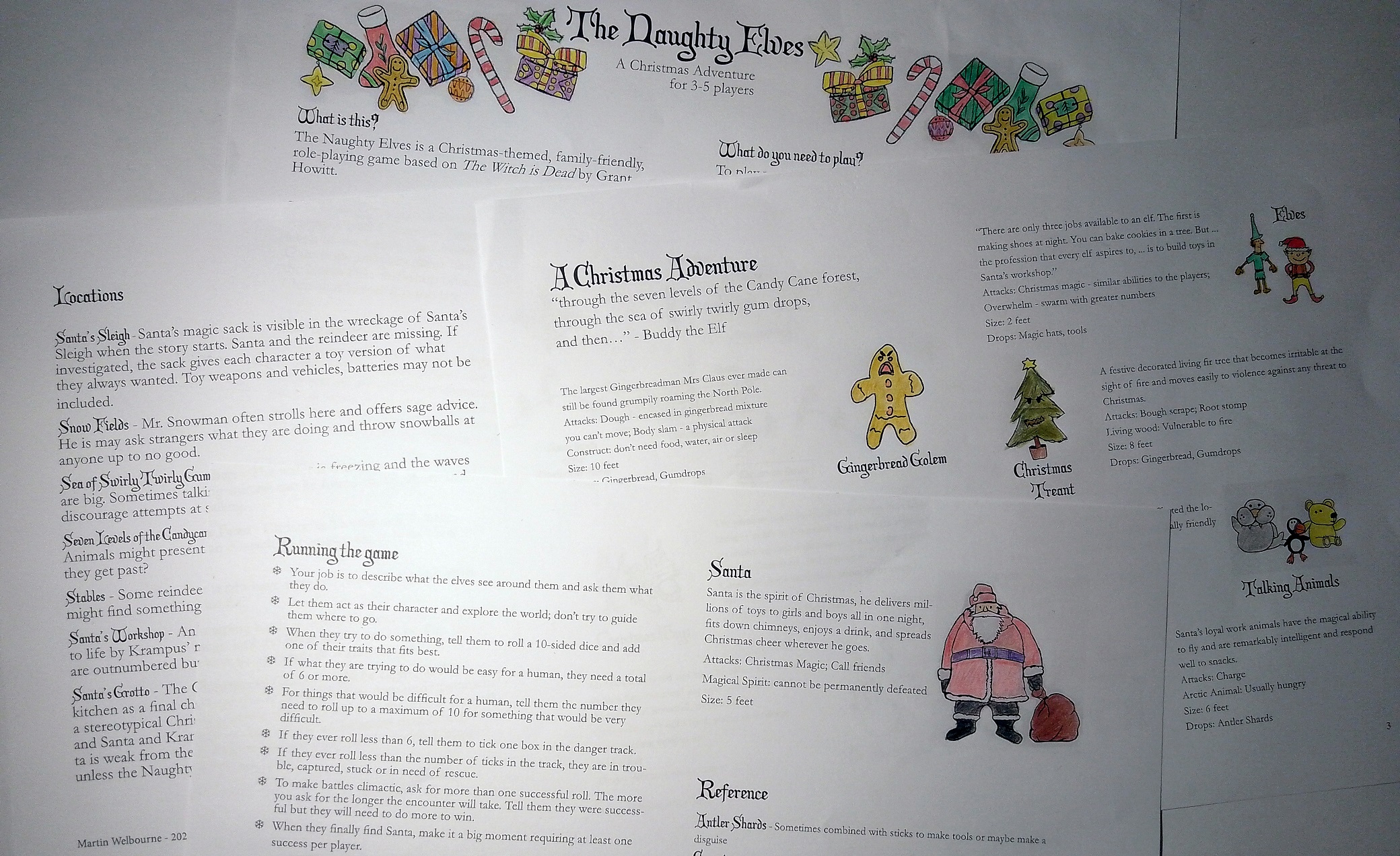 The Bad Elves: A Christmas RPG by asimpletale