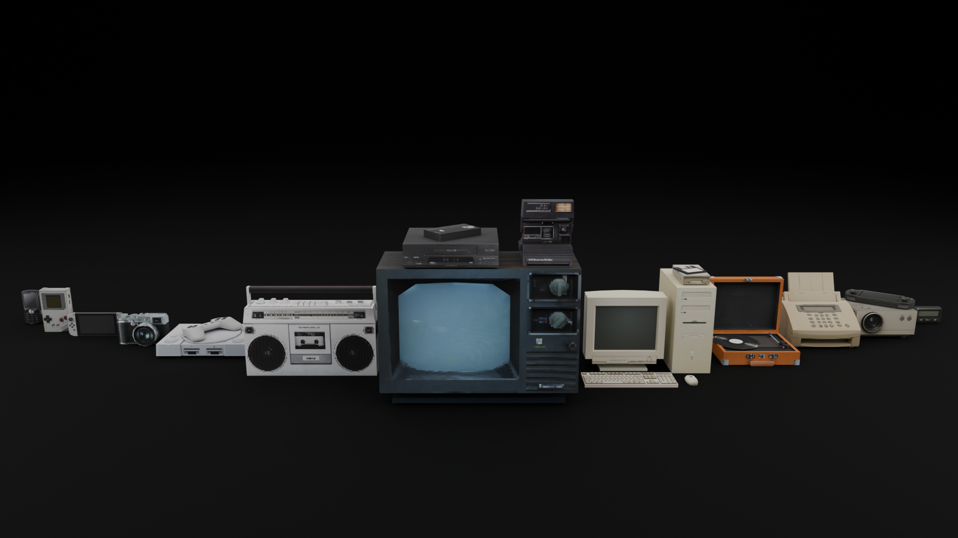 PSX Retro Electronics Pack by RosenshineGames