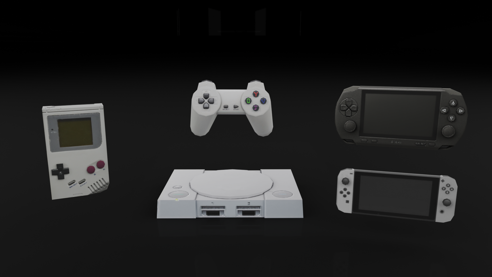 PSX Retro Electronics Pack by RosenshineGames