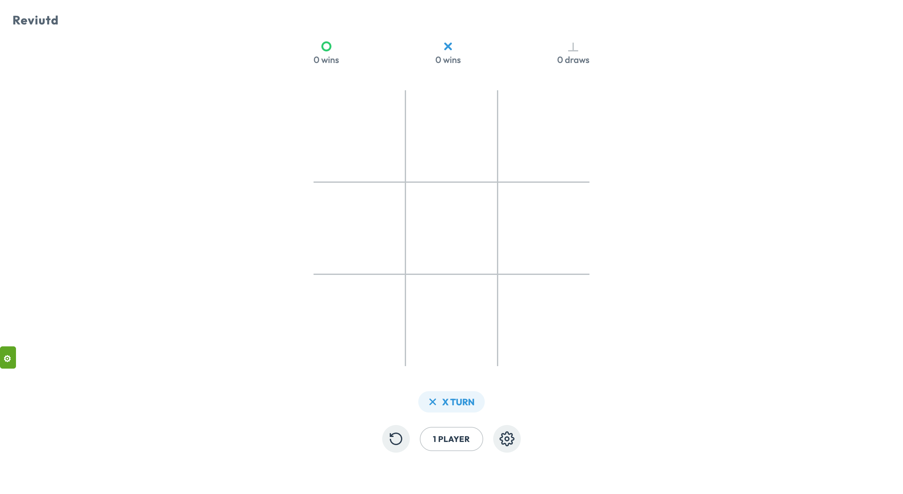 Tic Tac Toe – Play Online Free by Reviutd