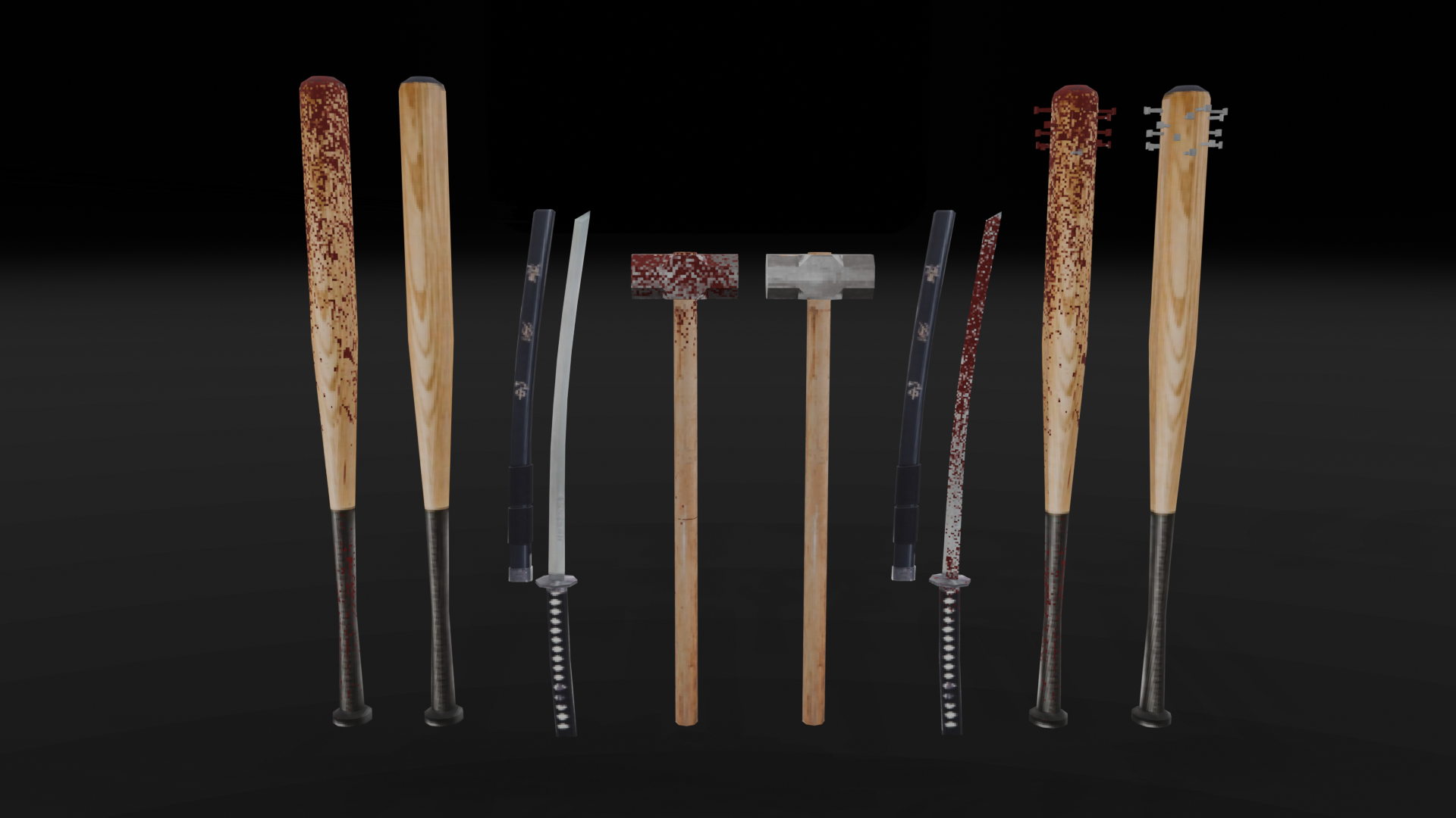 PSX Horror Melee Weapons Pack by RosenshineGames