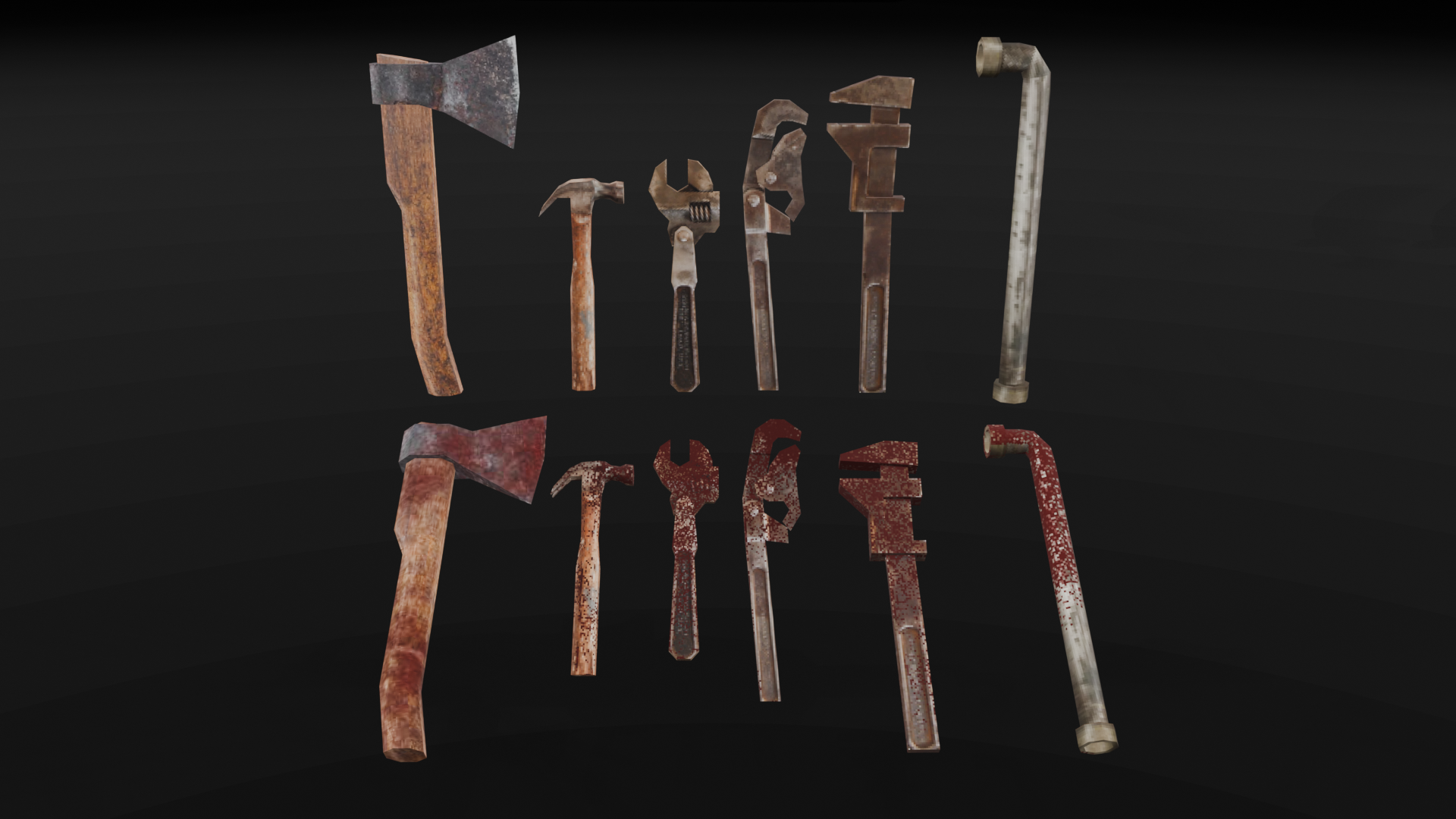 PSX Horror Melee Weapons Pack by RosenshineGames