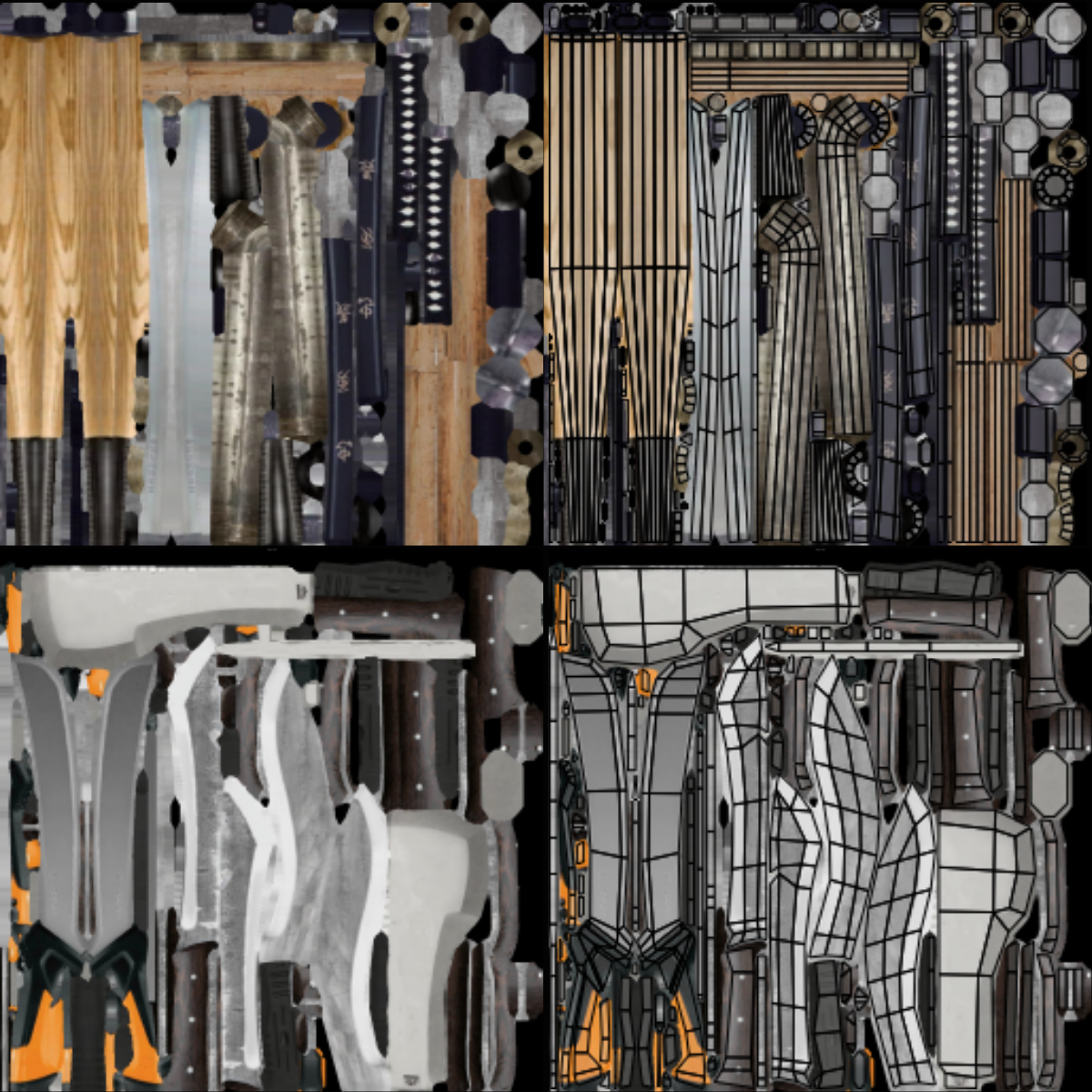 PSX Horror Melee Weapons Pack by RosenshineGames