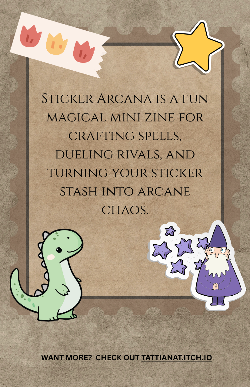 Sticker Arcana by TattianaT