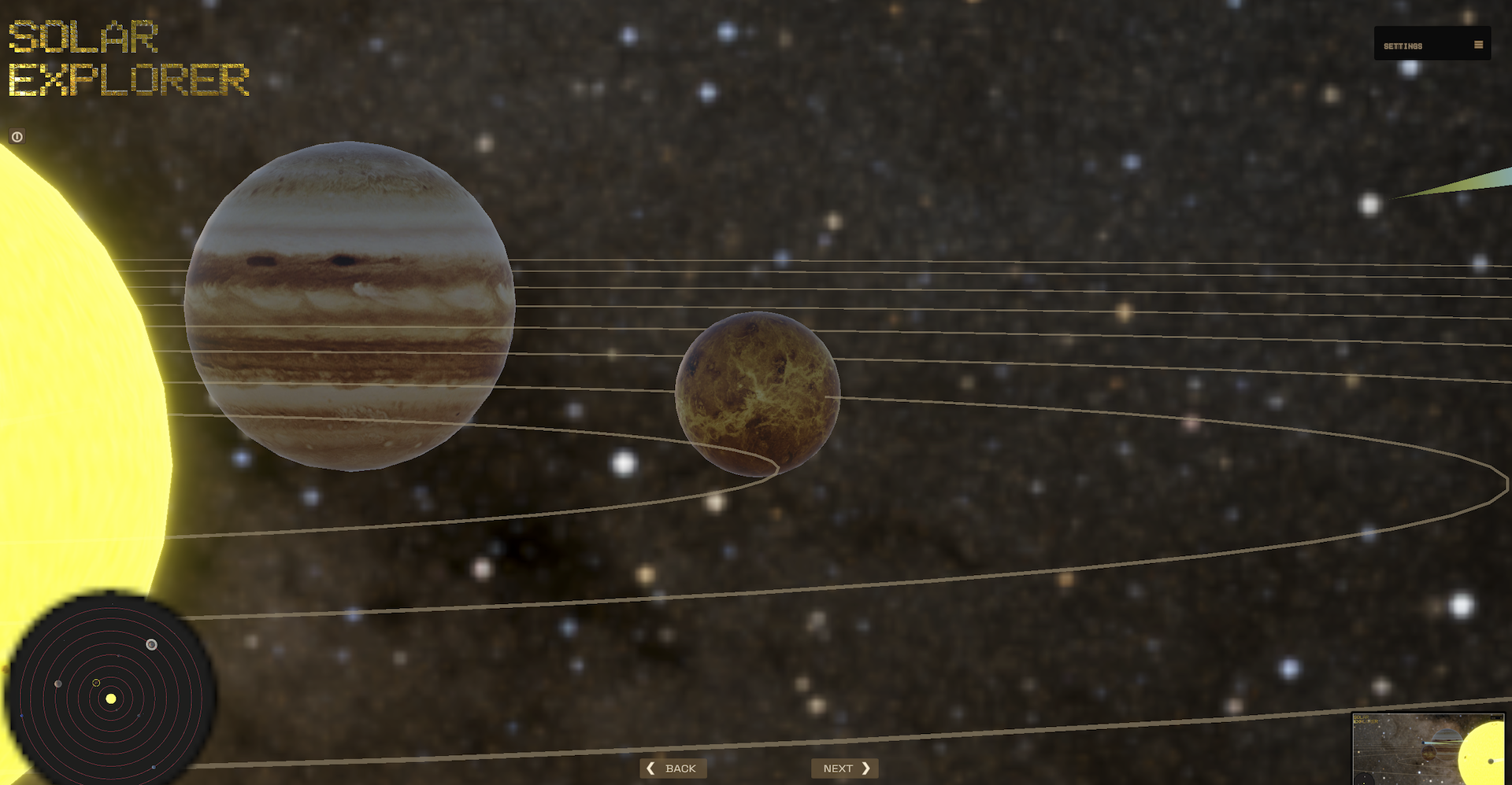 Solar System Explorer by Hurafa