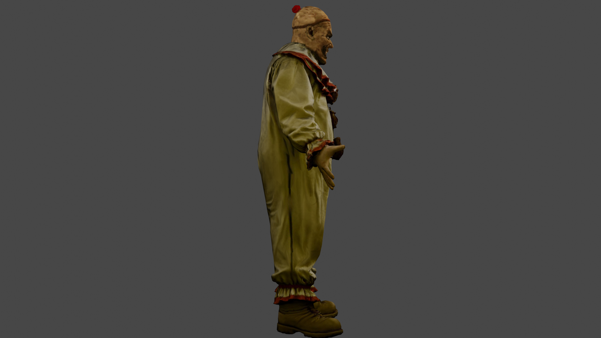Chunkles the Clown 3D Horror Character/Monster Rigged by ...