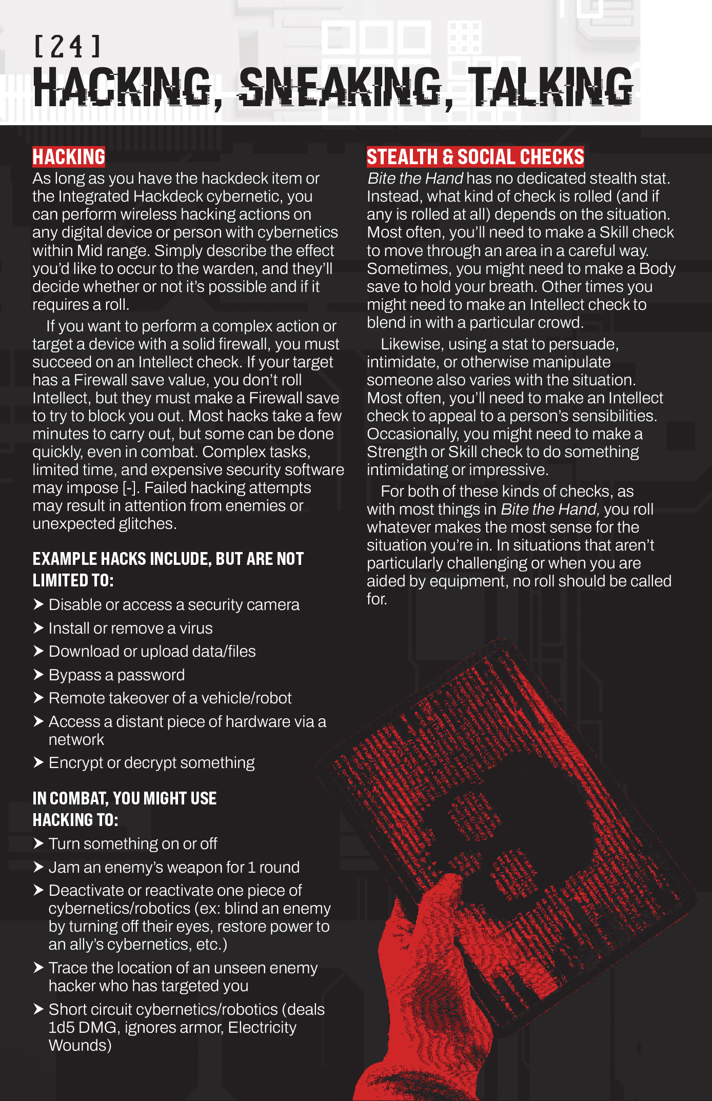 BITE THE HAND by Spellbook Gaming