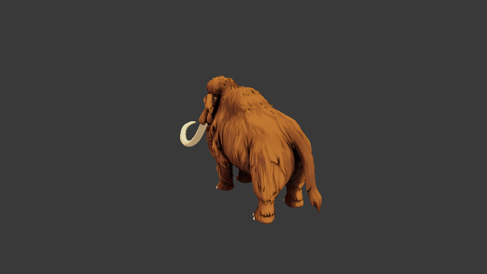 Woolly Mammoth 3D Model by Somaa BLT