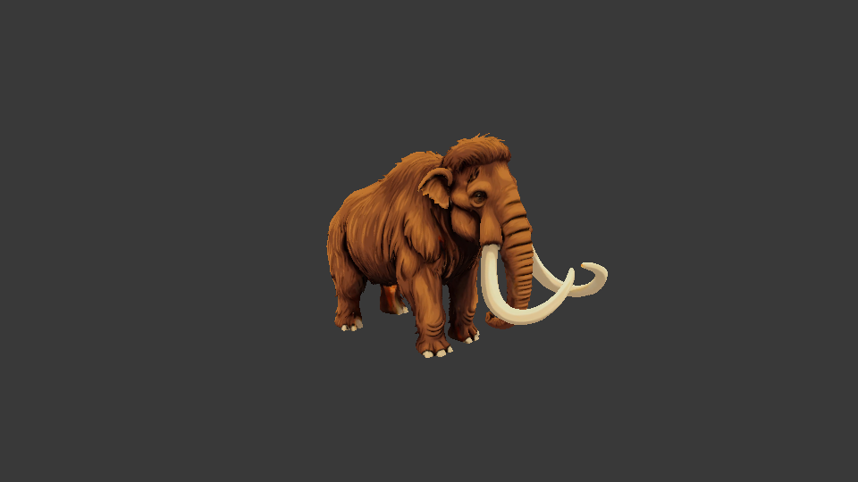 Woolly Mammoth 3D Model by Somaa BLT