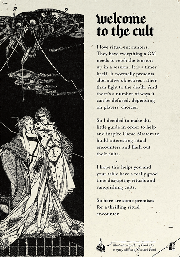 Cultist Guide to Evil Rituals by Somatic & Material Components