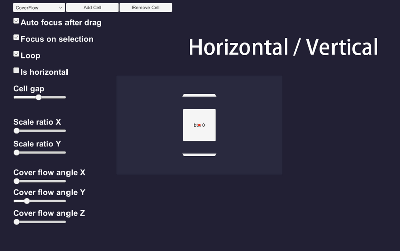 Carousel Menu Demo by MisoStudio