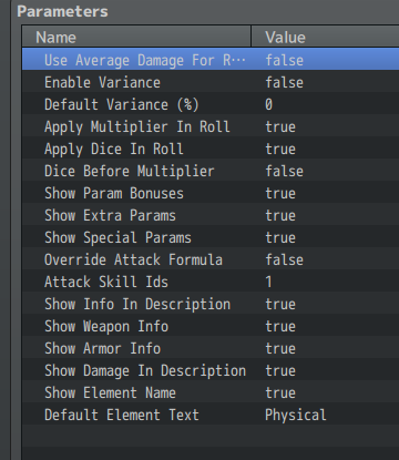 DOL's Weapon Damage Plugin MZ by DOLGRIM