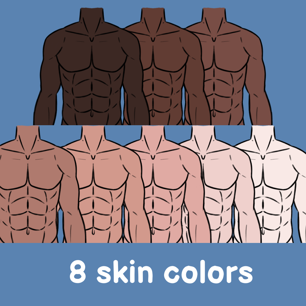 Visual Novel Character Creator pack (Male 1) by MaelleMarylloup
