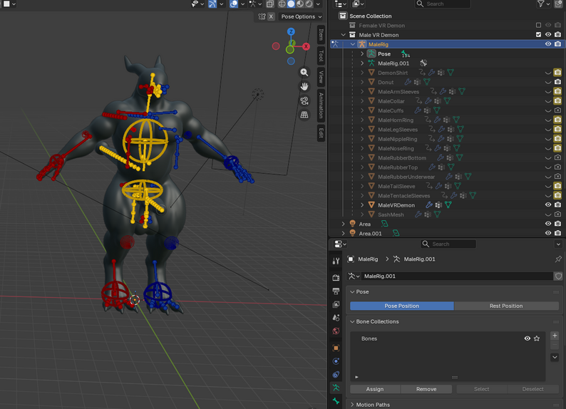 VR Demon 2.0 by JackieTheDemon