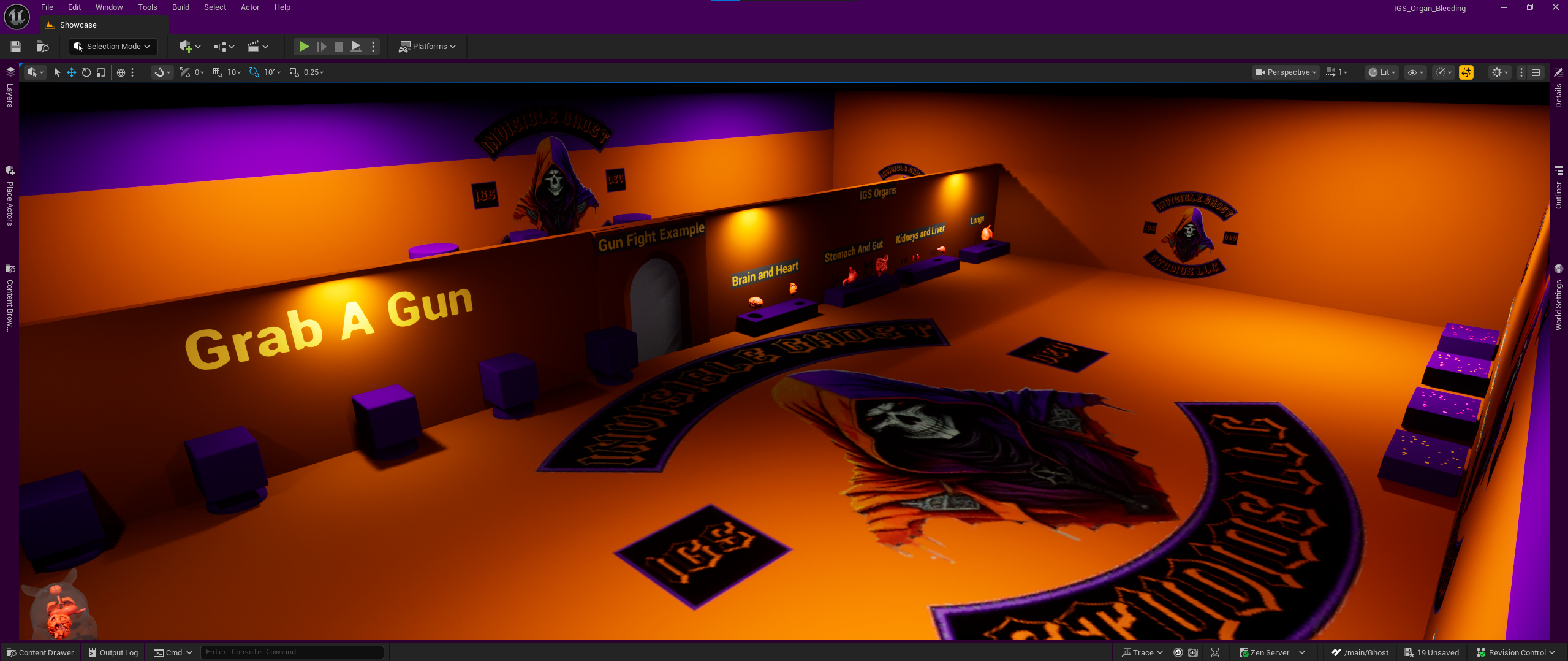 IGS Organ-Based Bleeding & Damage System (Unreal Blueprint) by IGS_Team