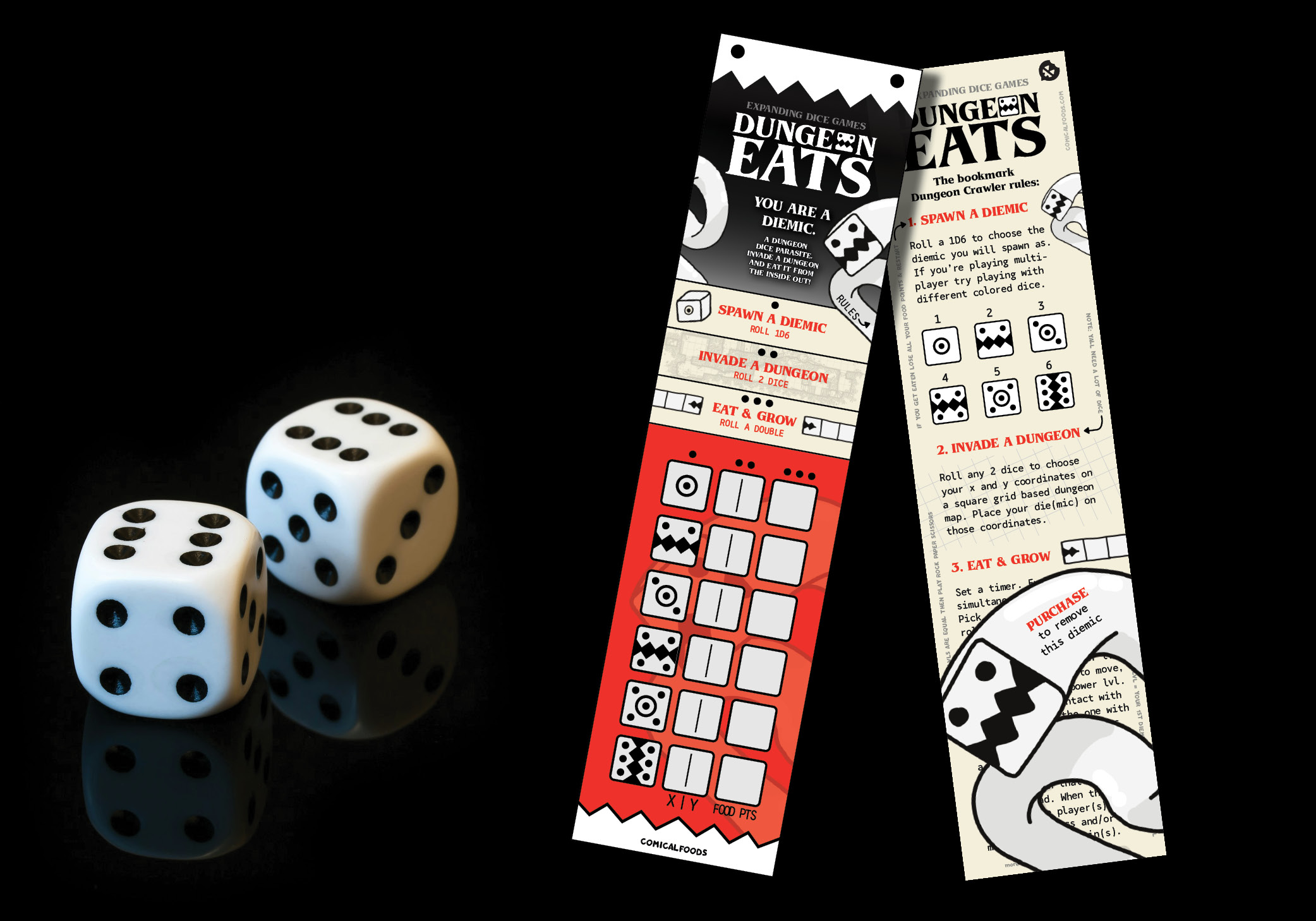 Dungeon Eats Bookmark by comicalfoods
