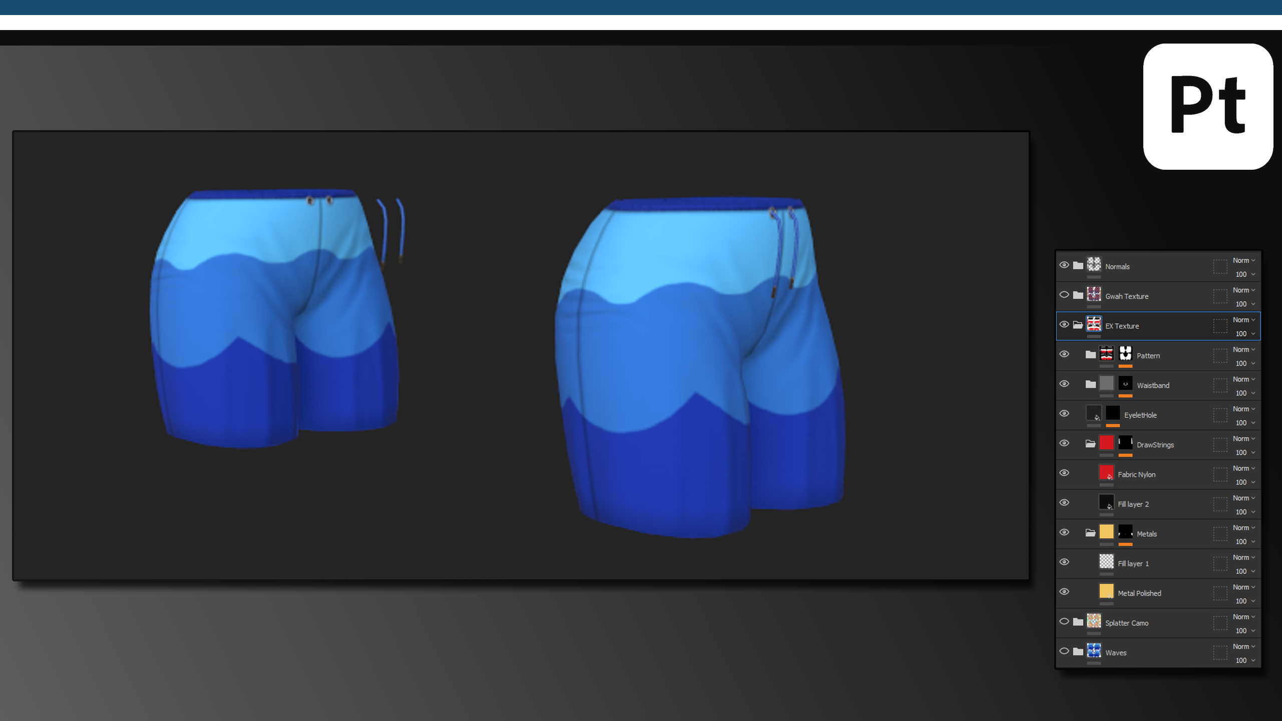 Chibi Novabeast Swim Trunks by EXGriffins