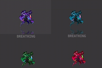 RPG Pixel Art Character - Unishark by PixelDream