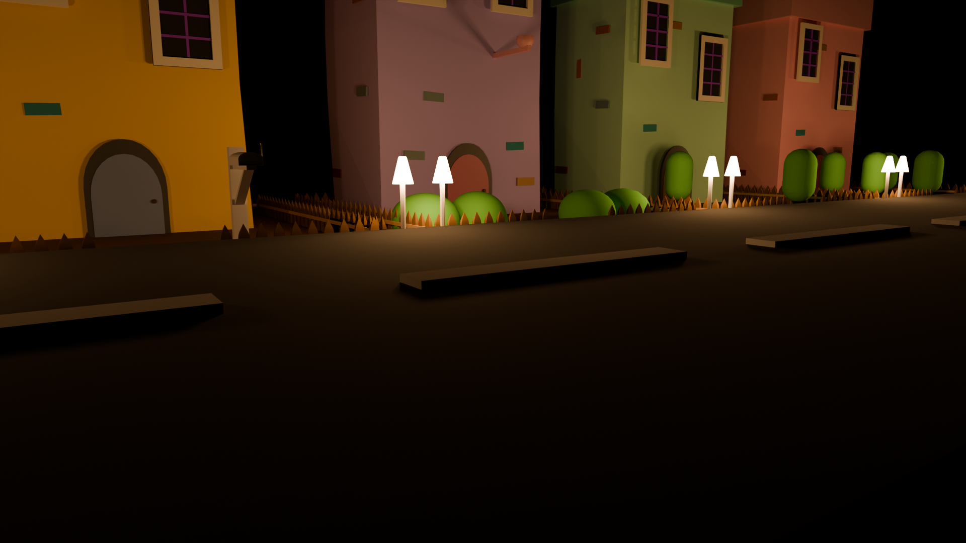 LOW POLY BUILDINGS PACK by CRANKY PISTON
