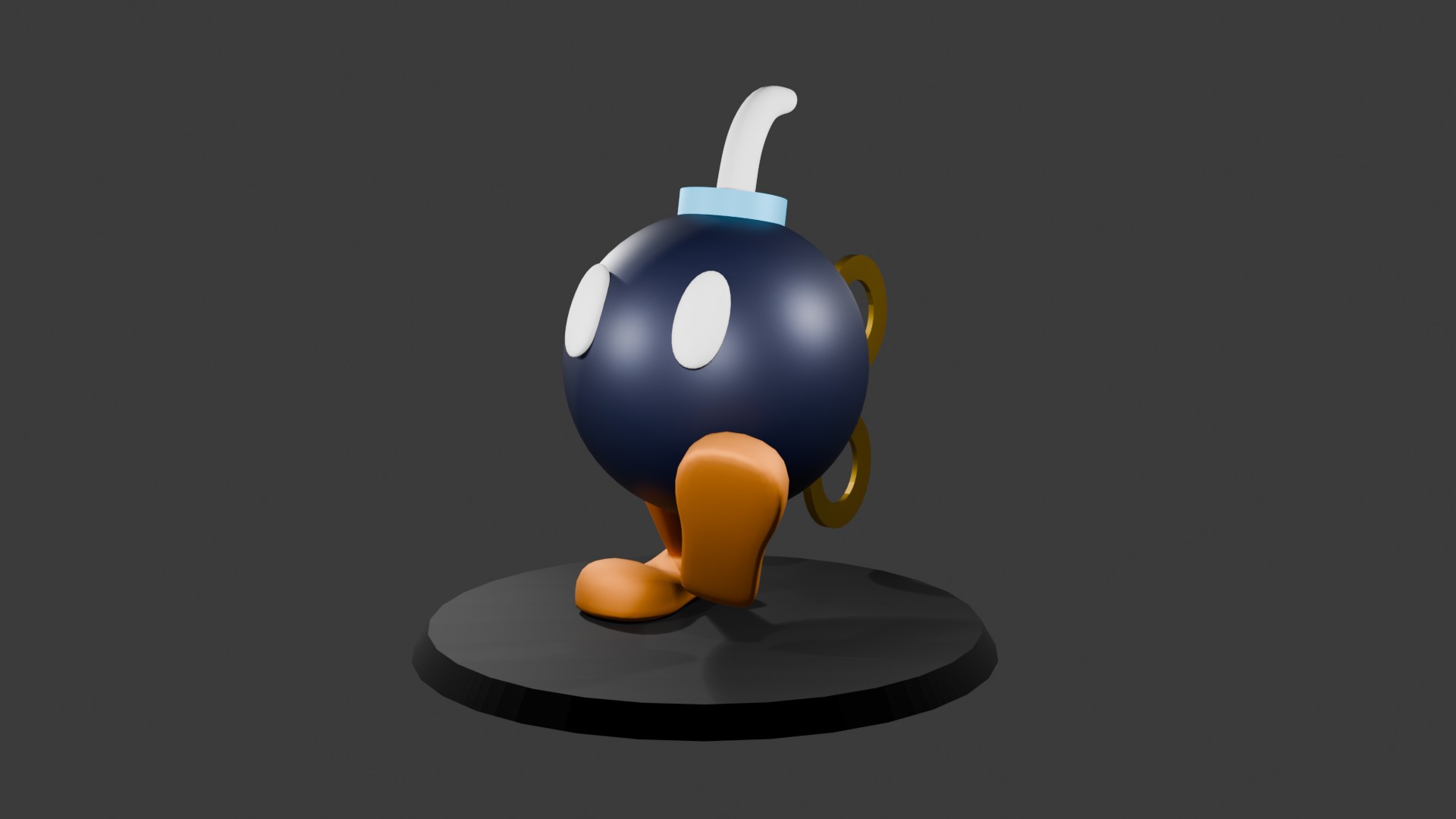 Bomb-Omb 3D Model by DraconicMusic