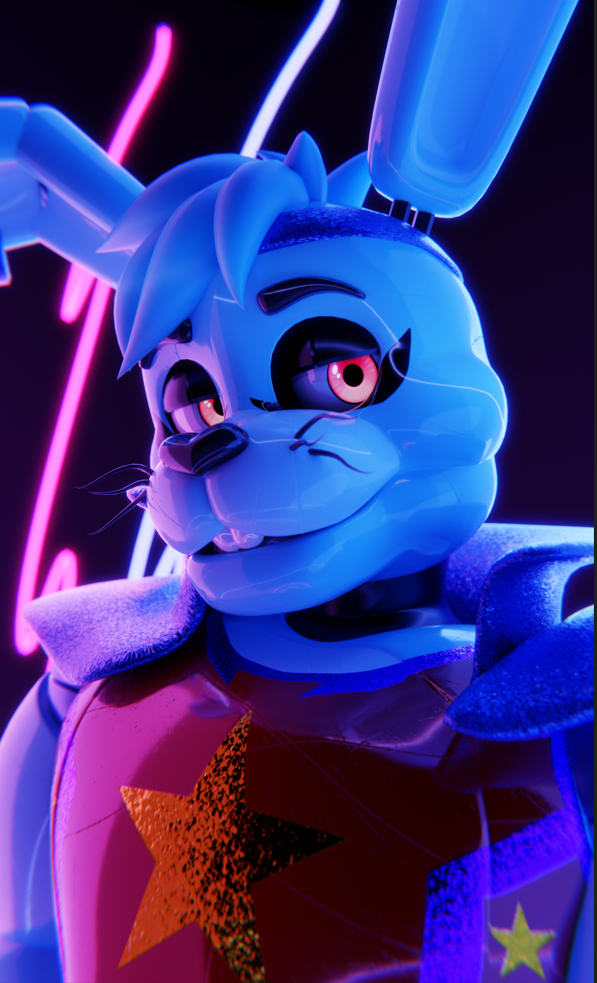 Glamrock Bonnie by JizzyFoxAD