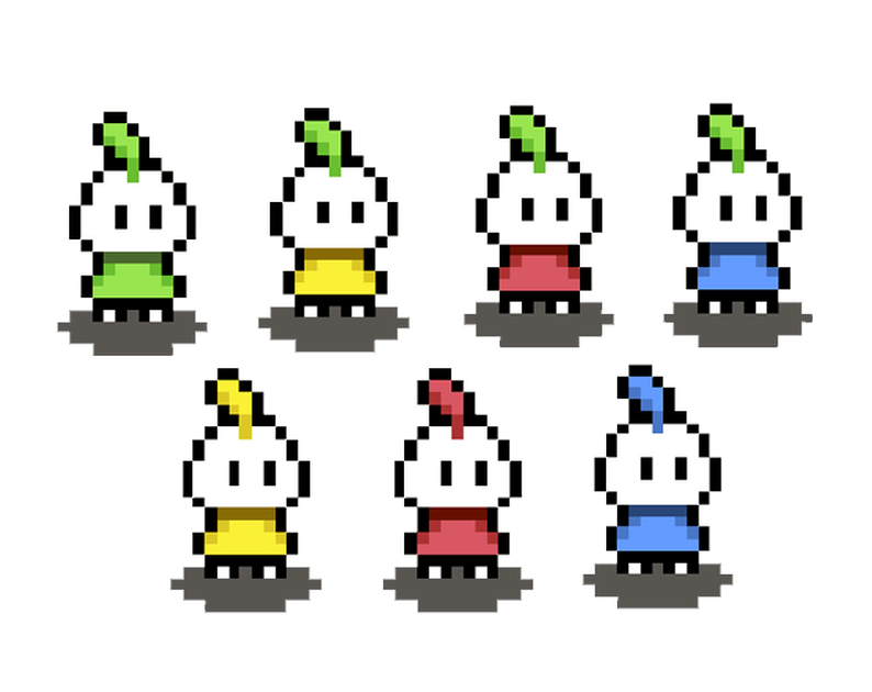 Cute Forest Spirit - Sprite Pack by Mica