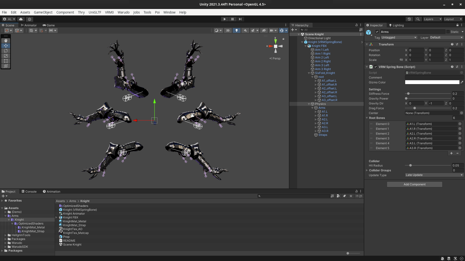 Six Fold Curses - Knight by Andy Hellgrim