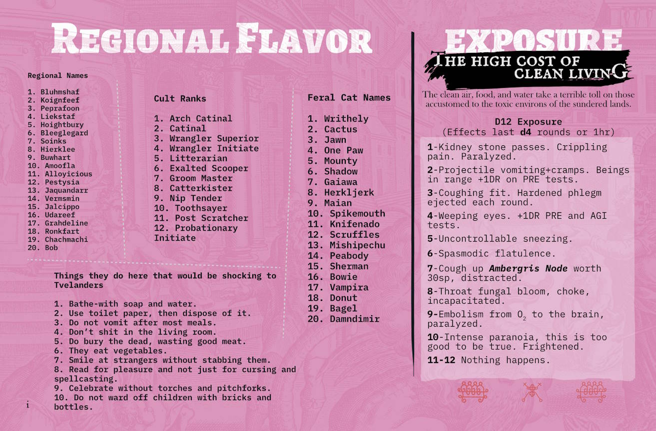 Cat Claw Clism - A Mork Borg Adventure by GNAW Guild