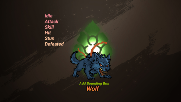 Wolf – 2D Spine animated Character Pack by RGame