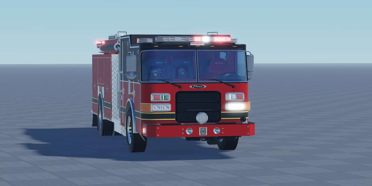 2007 Pierce Enforcer - Roblox Fire Engine by Ryvion Studios
