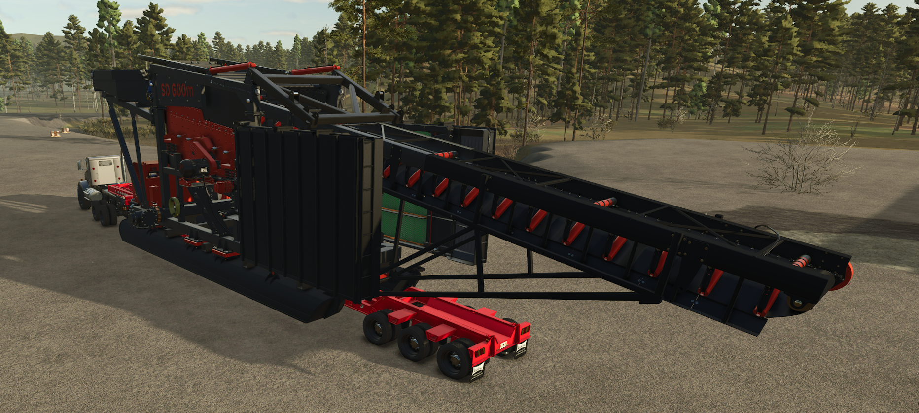 Landoll “2 Beam” Lowboy Trailer by BlochMods