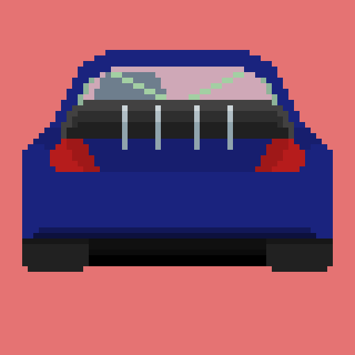 USA Stock Cars 2000s Pack Sprites 64x64 (4 Cars) by Pay 'n' Sprite