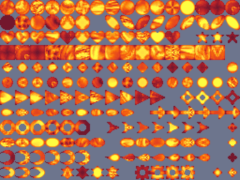 16x16 Pixel Shade Bullet by BDragon1727