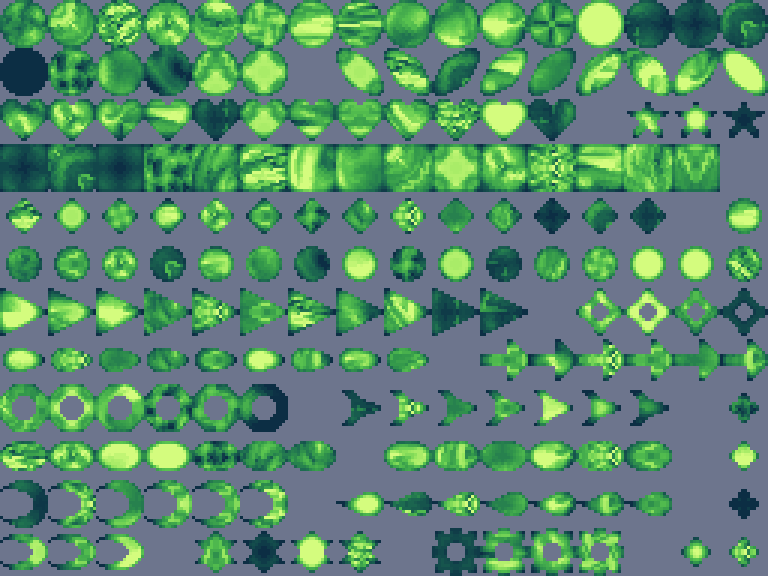 16x16 Pixel Shaders Bullet by BDragon1727