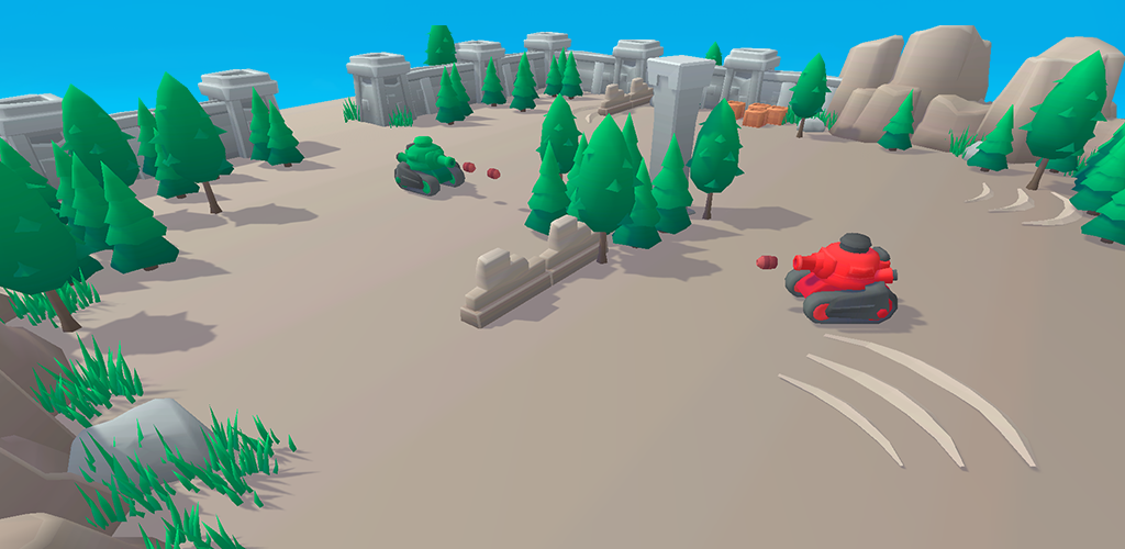 Tank Battle 3D Started Pack by IndiNest