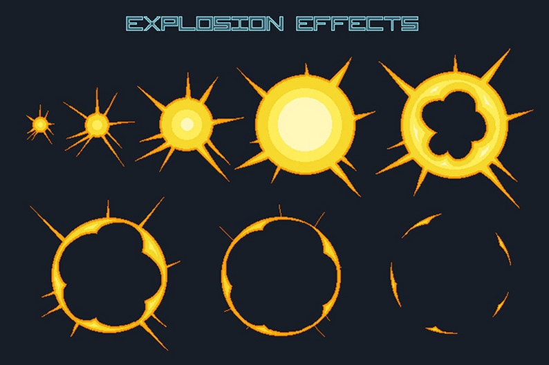 Alien Spaceship 2D Sprites Pixel Art by Free Game Assets (GUI, Sprite ...