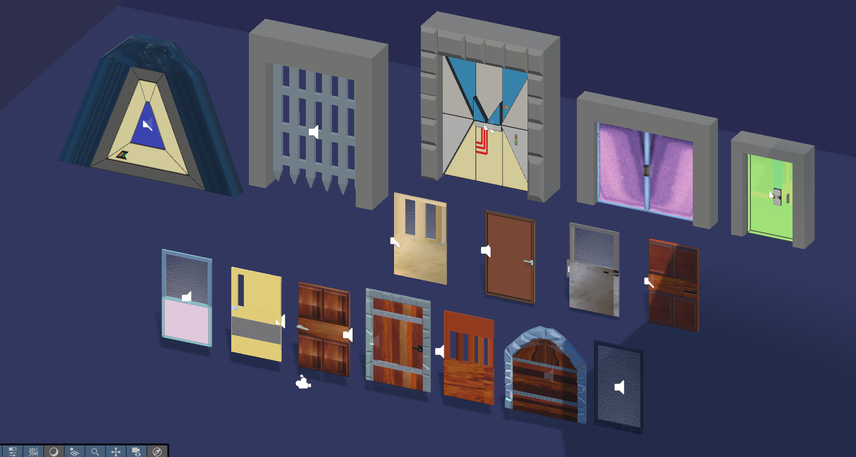 Door Systems Pack Unity3D – Release v2.0 - Doors Systems Pack (Unity3d) by MamonBShqairat