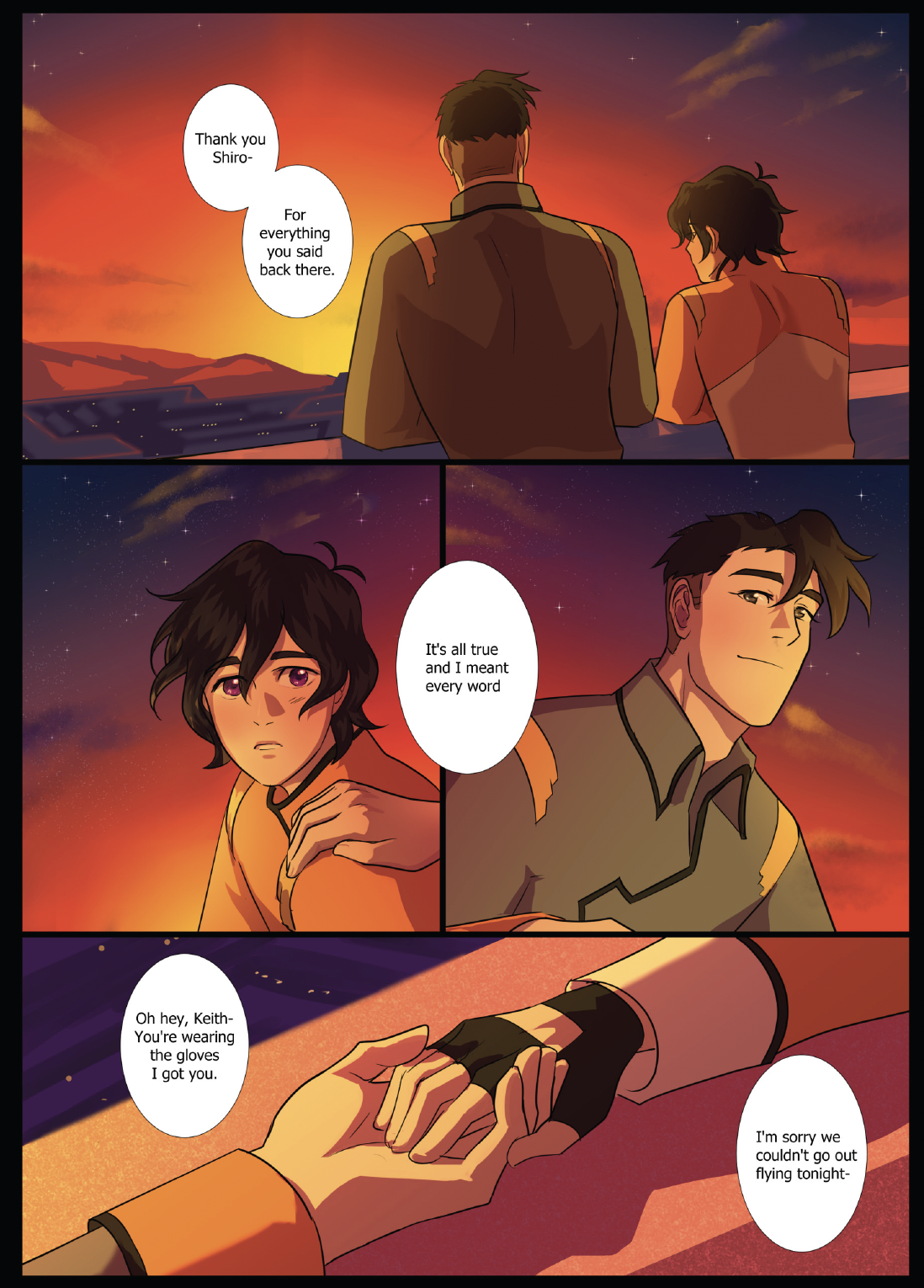 SURVIVOR - A Shiro x Keith comic (Complete - Part 1, 2 & 3) by Slouph