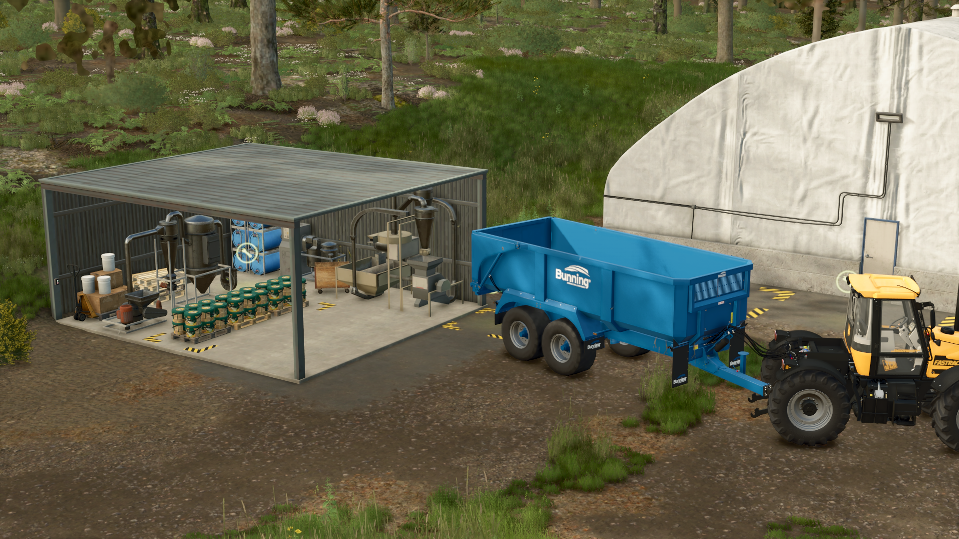 FS25 Fish Food Production by Bb Mods
