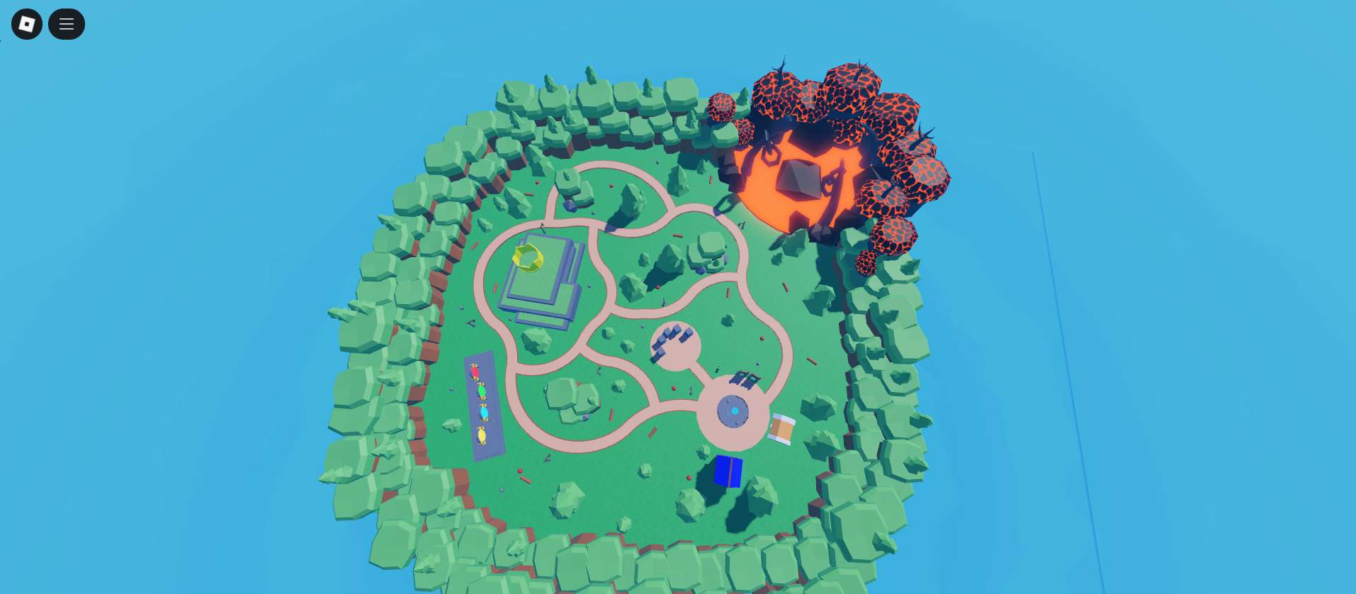 Low Poly Simulator Map by Ryvion Studios