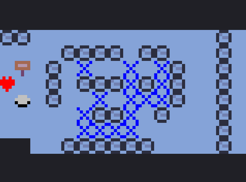 Undertale XOXO Puzzle in PuzzleScript by TVFLabs