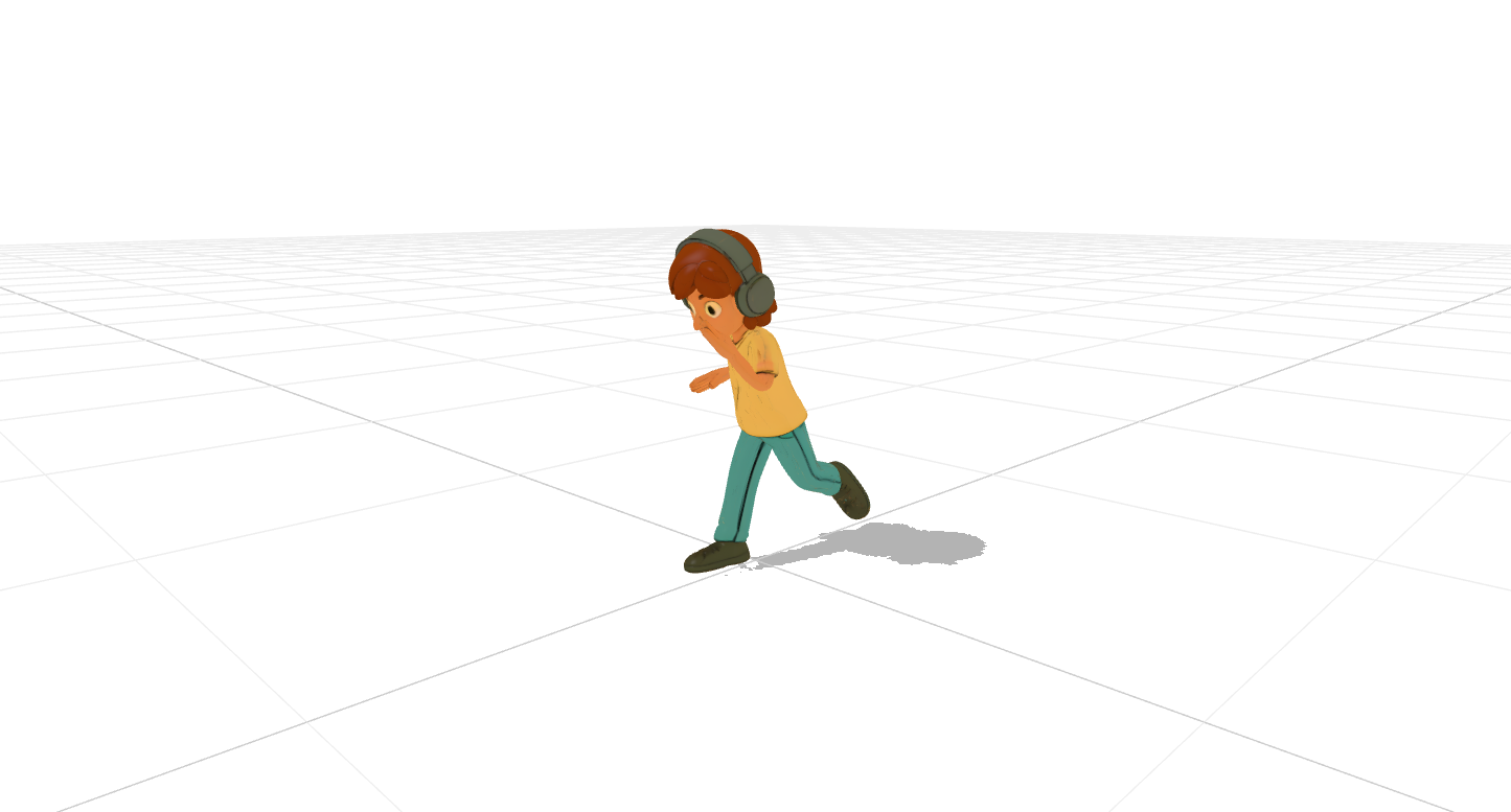 3D Young Modern Character Rigged Pack – 3D Model with Walk, Run, Jump ...