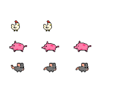 🎉 Animals Pack! - Animals Pack - 64x64 by Suzana Assets