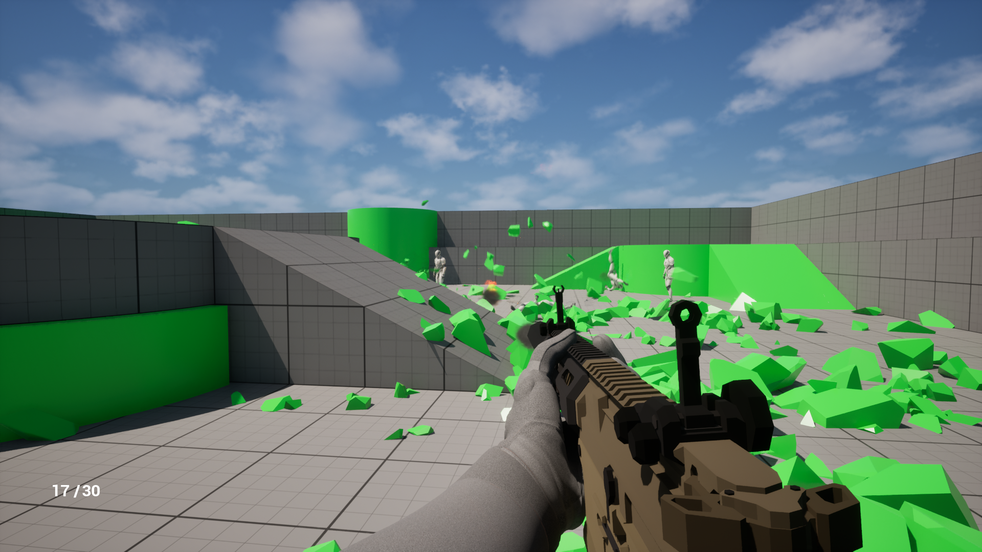 Unreal engine FPS prototype by gongzster