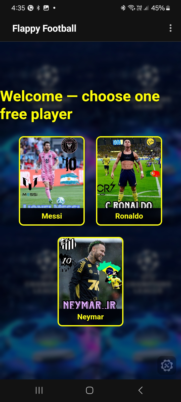 Flappy Football 26 by Nostalgia Games by Rishit