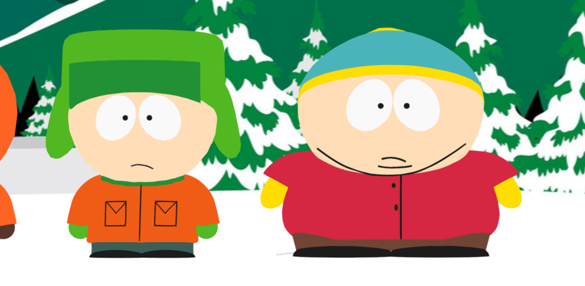 South Park - Kenny, Stan, Eric and Kyle by Yugengen
