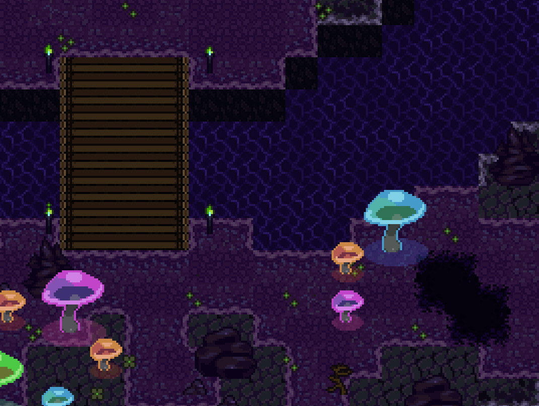 Shroom Cave Tileset Remastered (FREE) by Auru